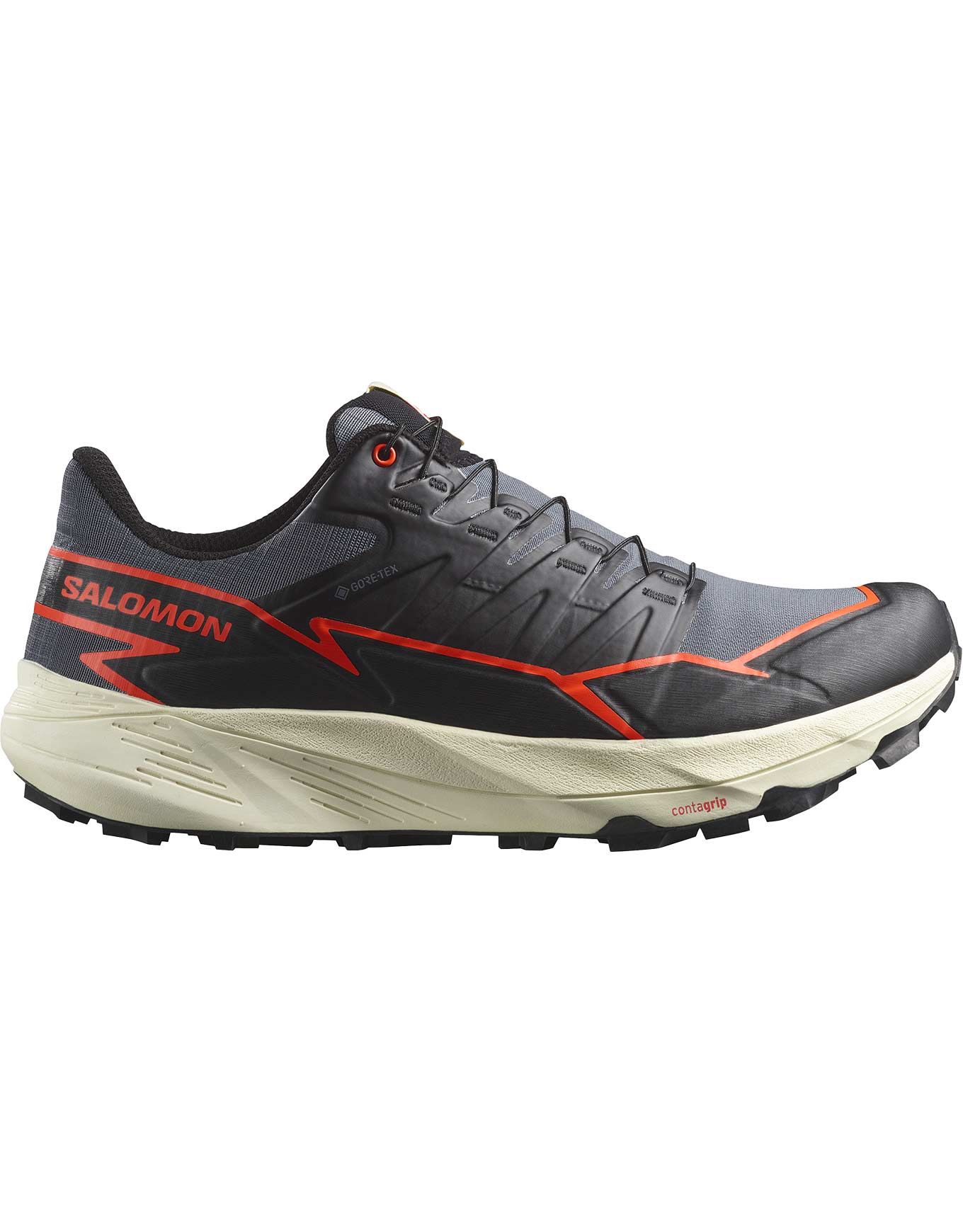 Salomon Thundercross GTX Turbulence/Black/Cherry Tomato Heren ...