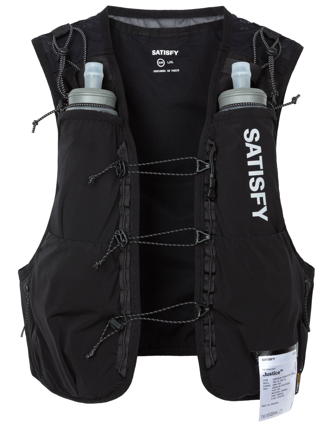 Satisfy Justice Cordura Hydration Vest 5L Black Hydration Packs ...
