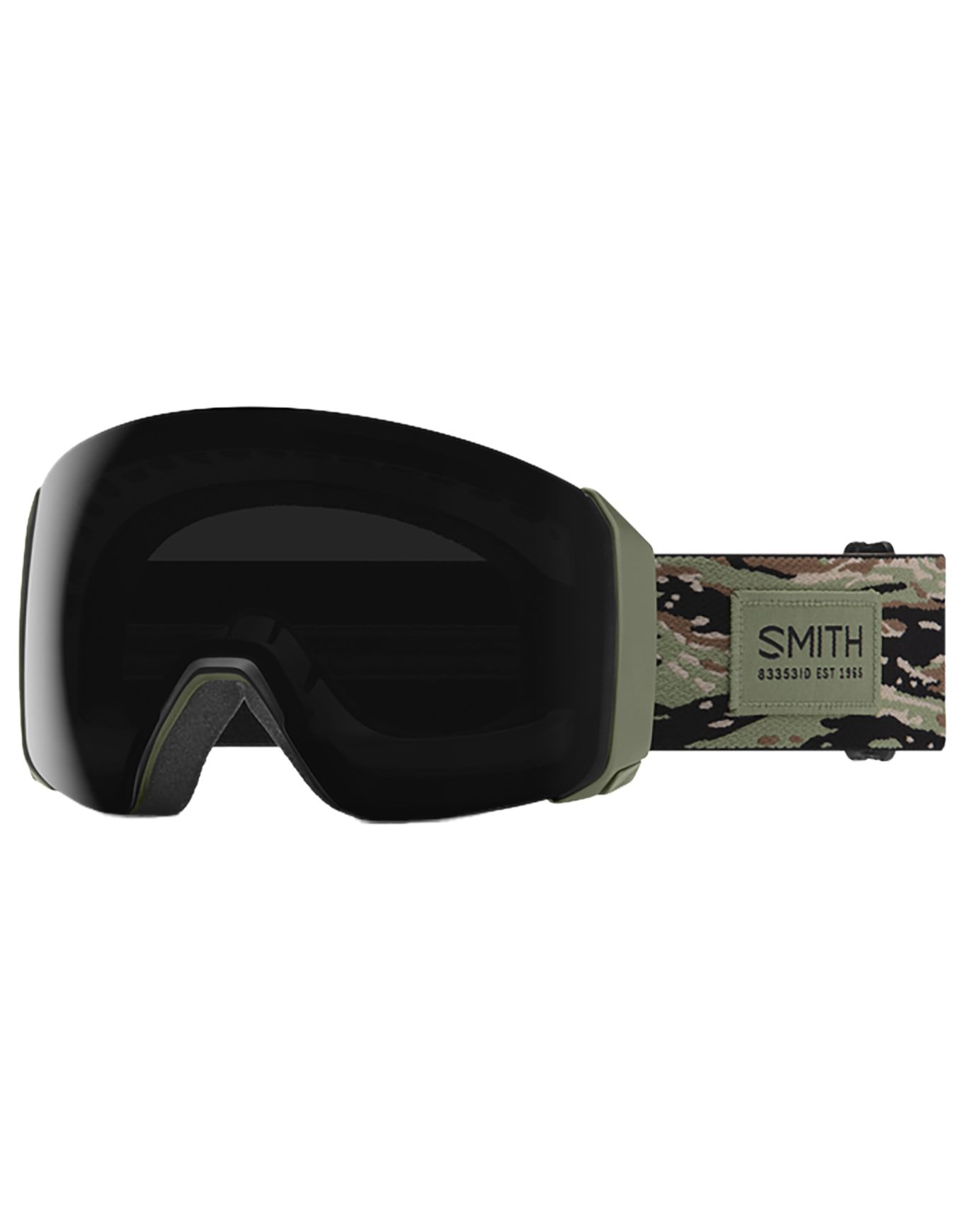 Smith 4D Mag Xl Eye Of The Tiger Chromapop Sun Black Ski goggles ...