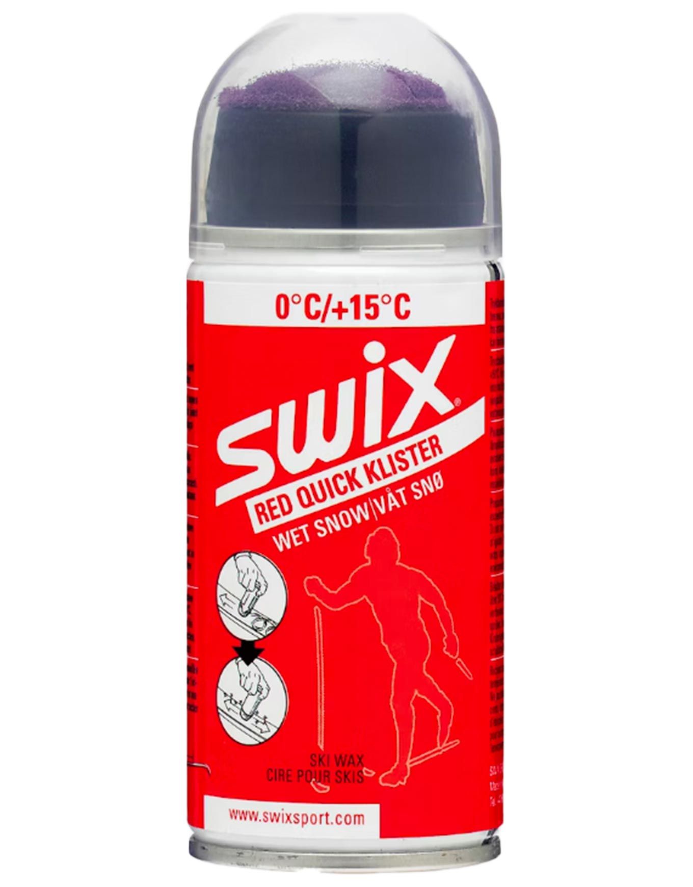 Swix Red Quick Klister 150ml Fart de glisse : Snowleader
