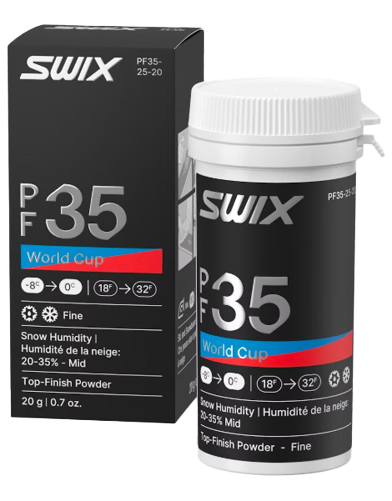 Swix Pf35 Wc Powder Fine Mid 20G Waxes : Snowleader