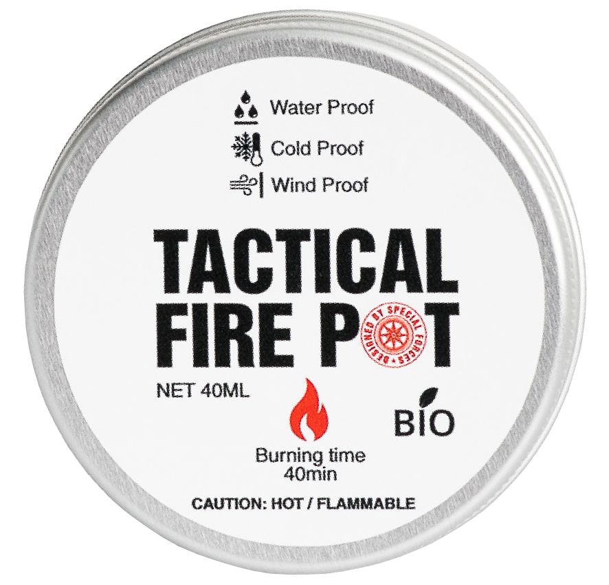 Tactical Foodpack Pâte combustible Tactical Fire Pot Stoves : Snowleader