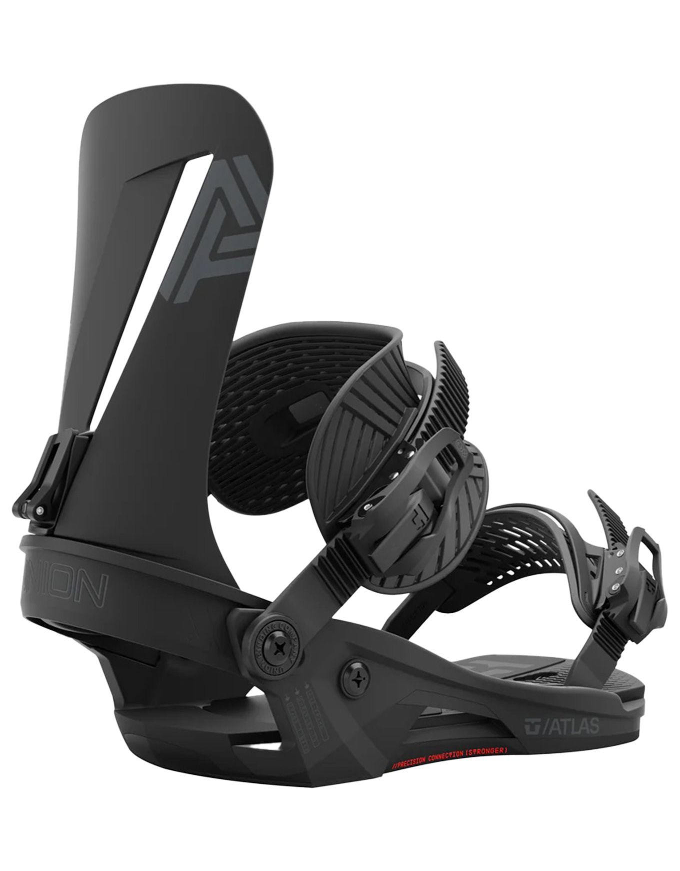 Union Atlas Black 2025 Snowboard bindings : Snowleader