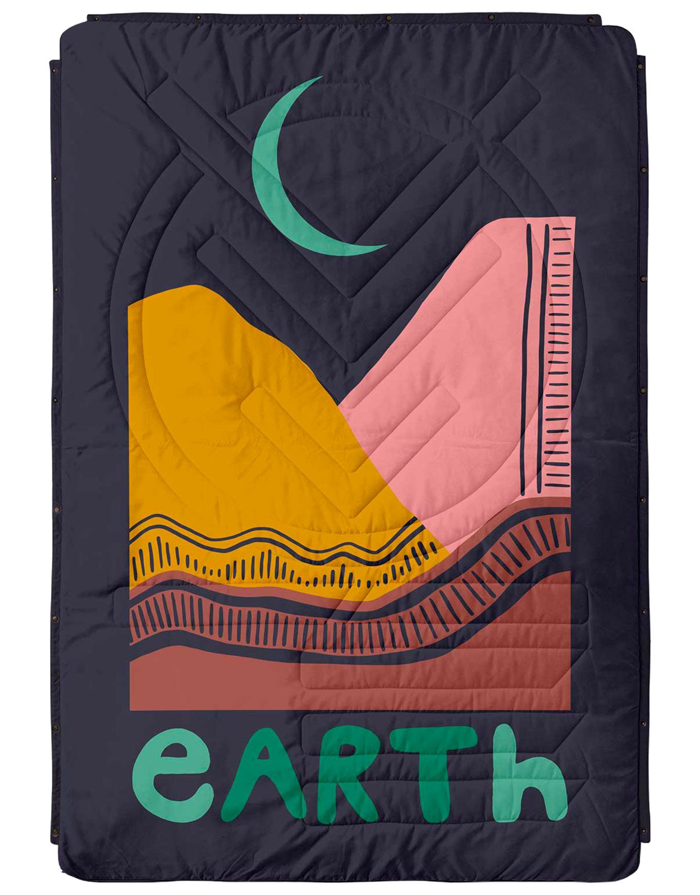 Voited Ripstop Blanket Earth Outdoor dekens : Snowleader