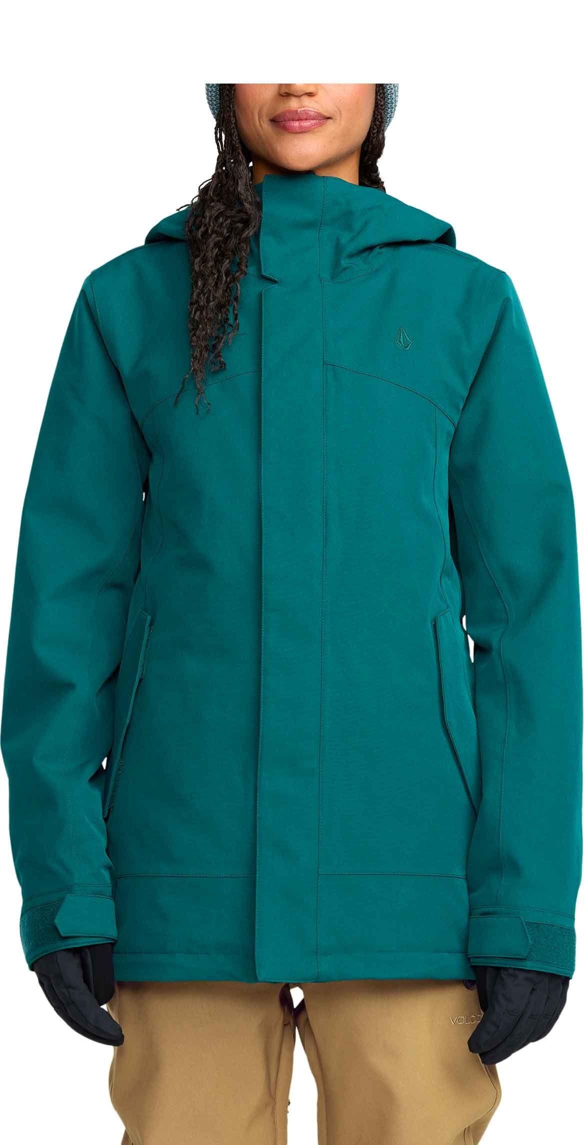 Volcom Stoney Shadow Insulated Jacket W Atlantic Deep Women's ski ...