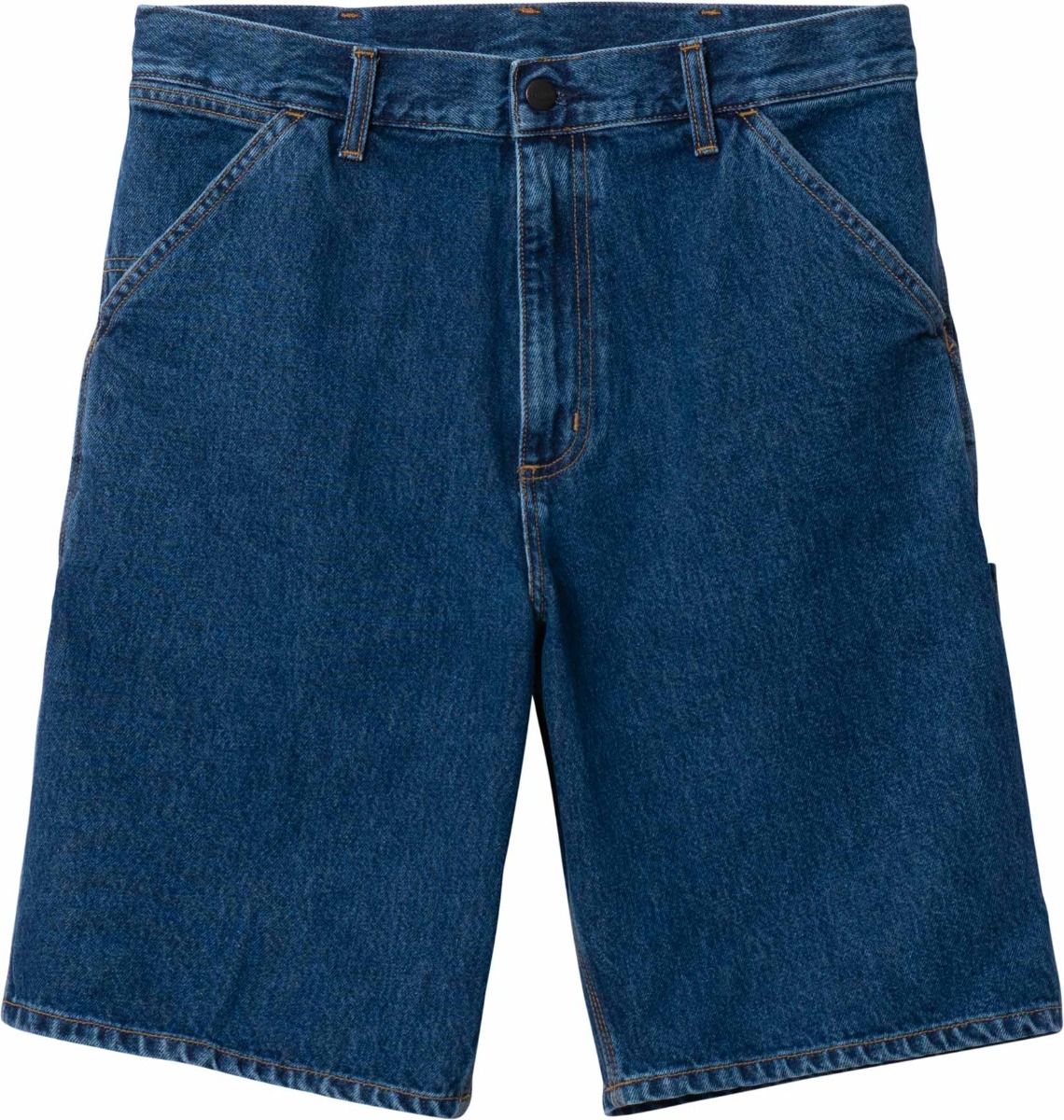 Carhartt WIP Single Knee Short Stone Washed Blue Shorts : Snowleader