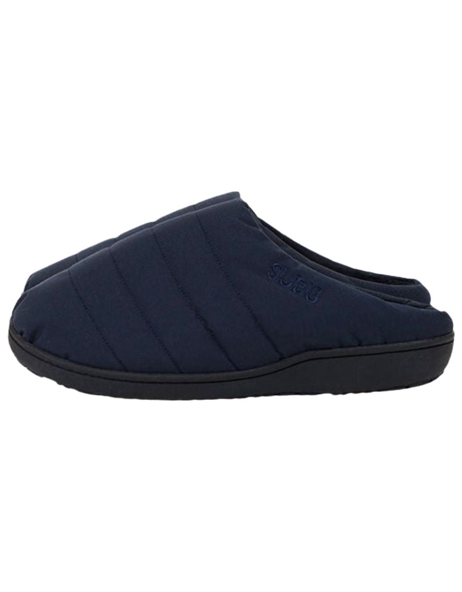 Subu Nannen F-Line Navy Slippers : Snowleader