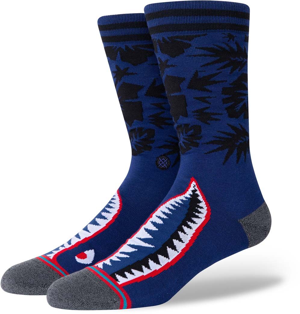 Stance Tropical Warbird Blue Socks : Snowleader