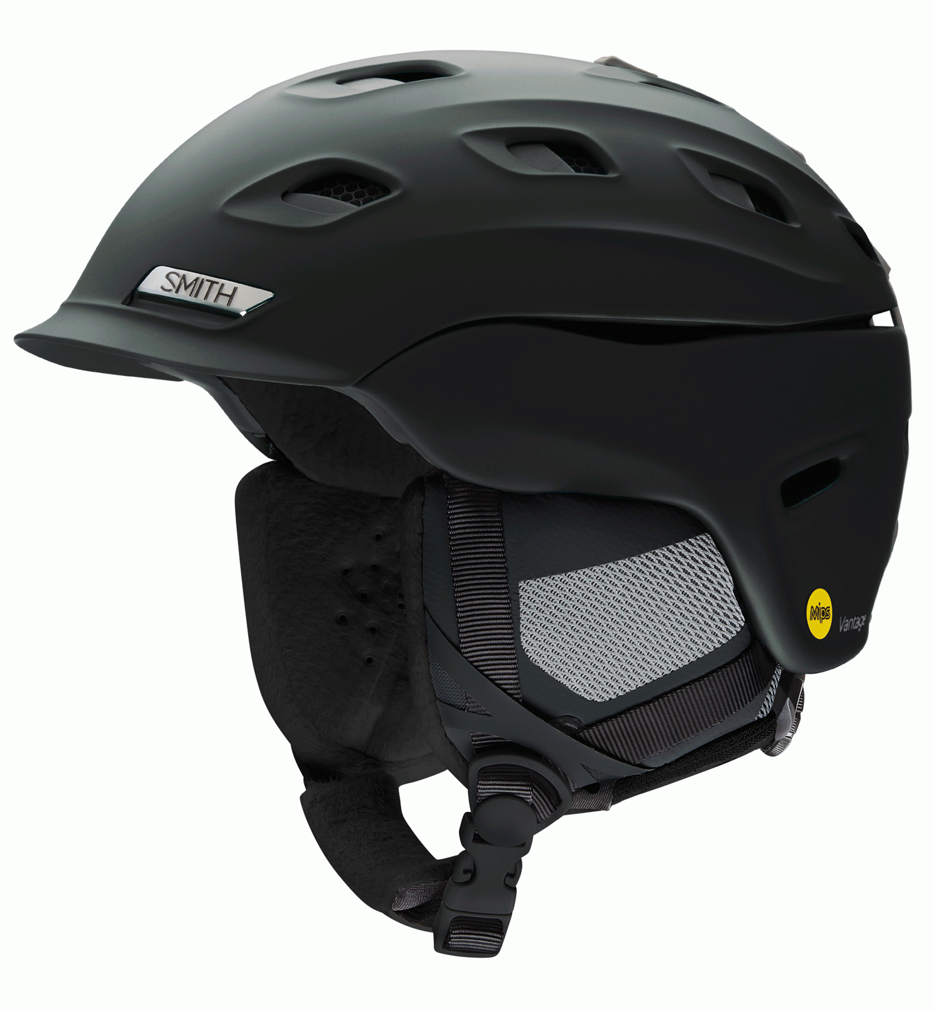 Smith Vantage W Mips Matte Black Cascos esquís mujer : Snowleader