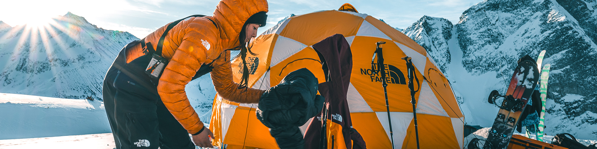 The North Face jackets, parkas, duffel bags - Snowleader