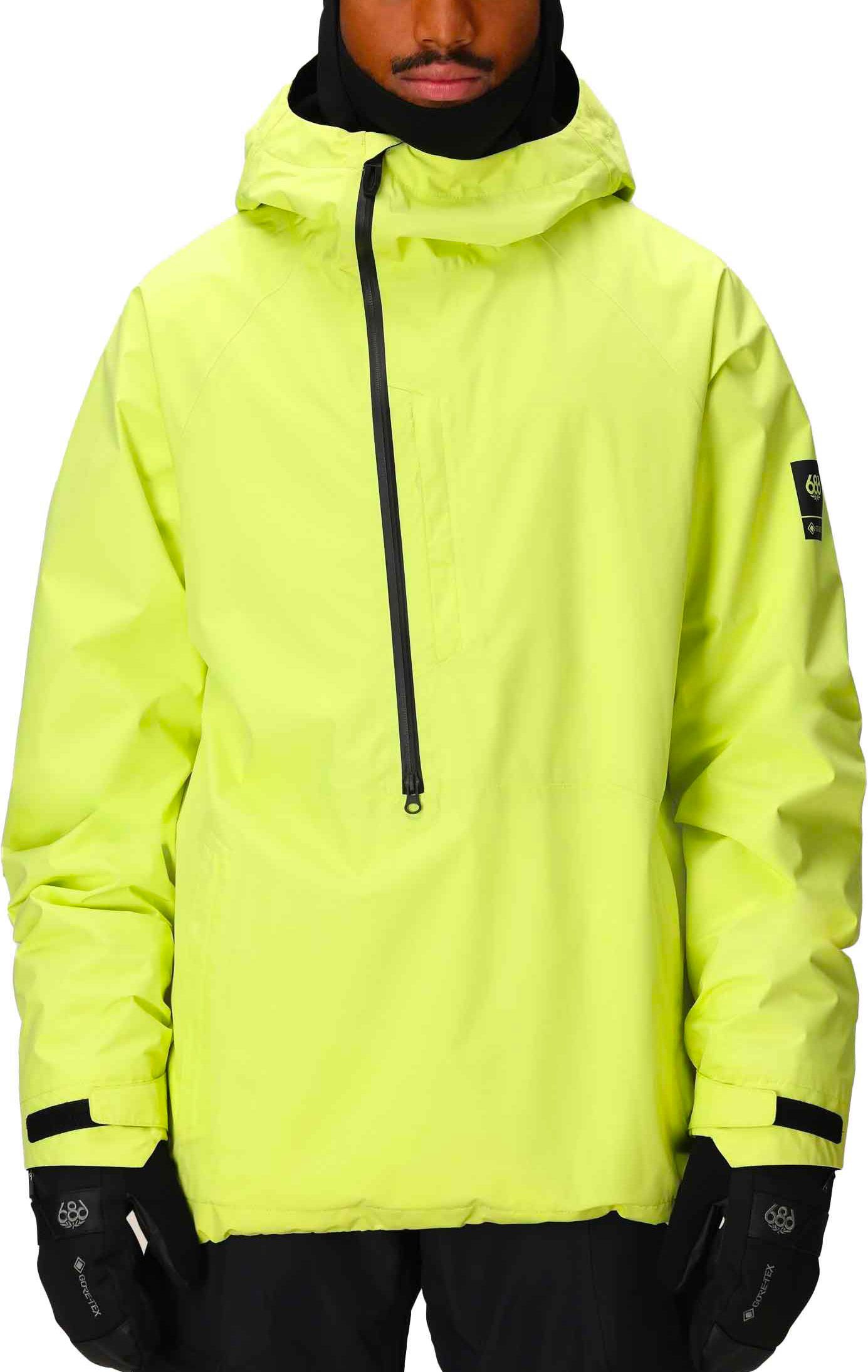 686 M Gore-Tex Fragment Shell Anorak Dusty Lime Skijacken : Snowleader