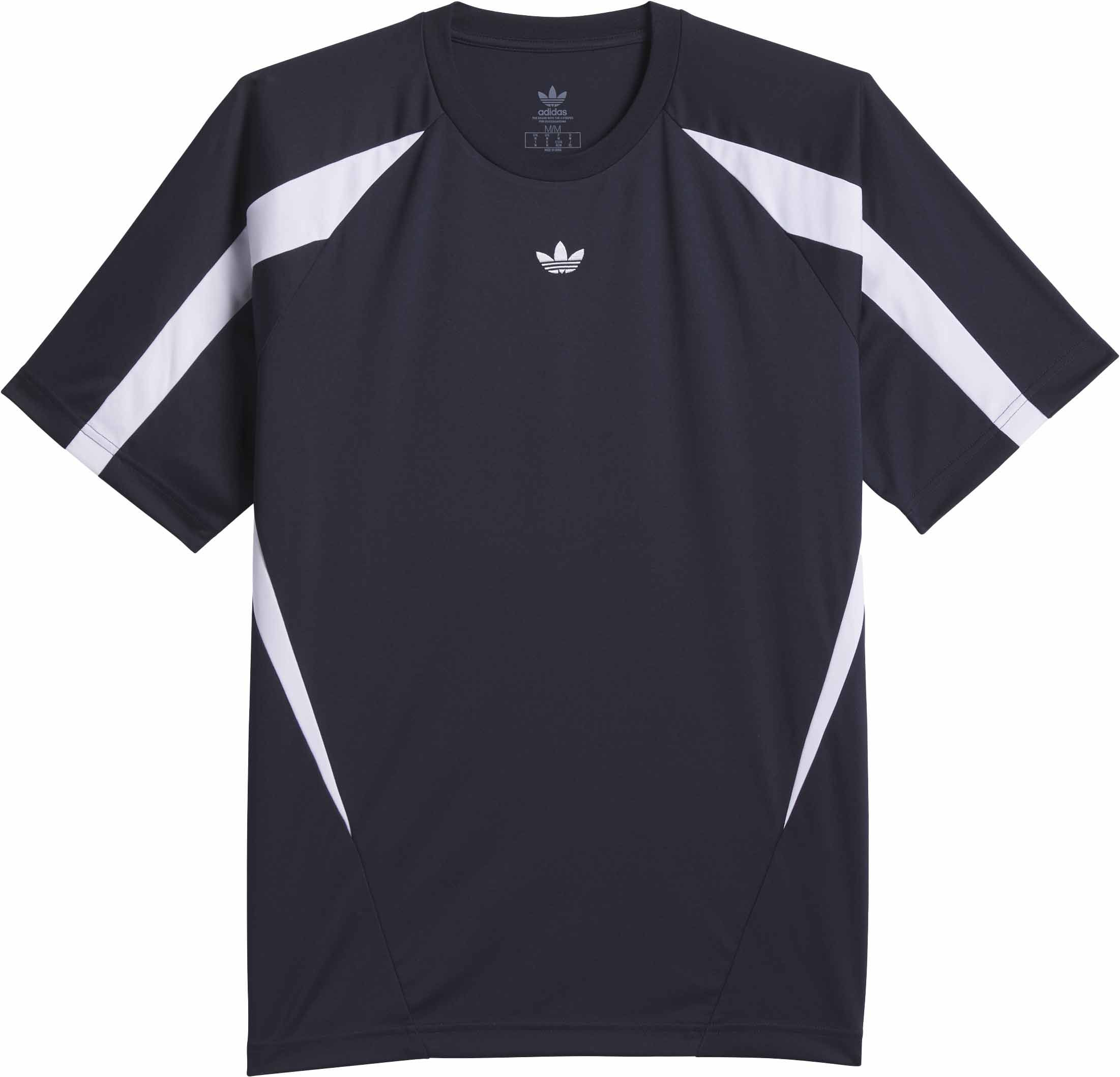 Adidas Original Teamgeist Jersey Legend Ink/White T-shirts : Snowleader