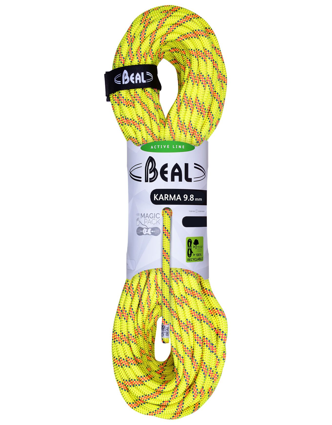 Beal Karma 9.8mm Jaune Klimtouwen : Snowleader