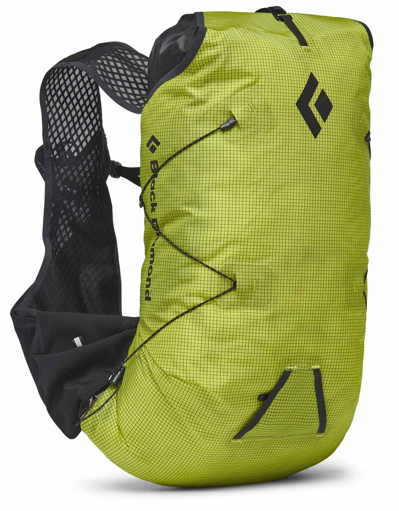 Black Diamond Distance 15 Backpack Optical Yellow Trail/running ...