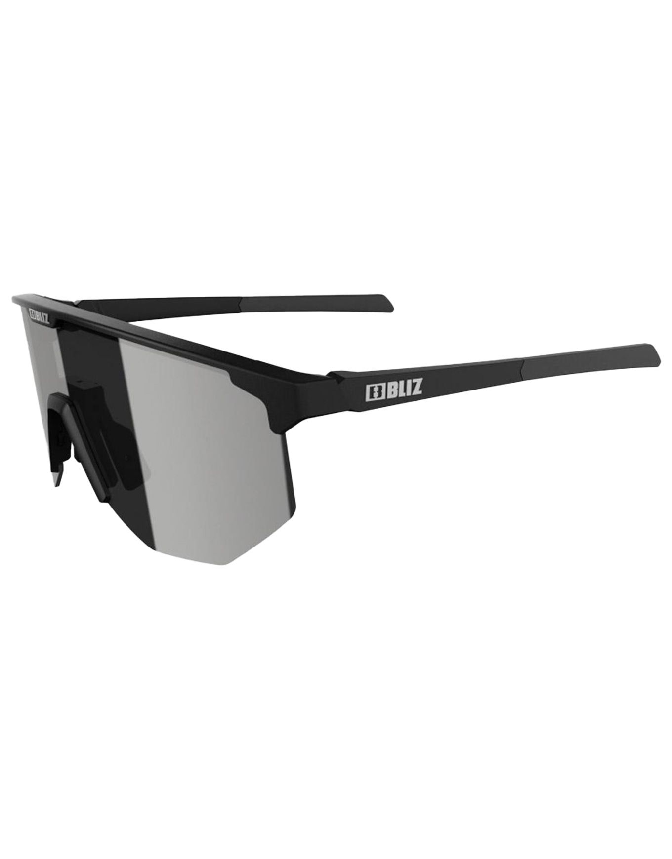 Bliz Hero Matt Black Smoke W Silver Mirror Sunglasses : Snowleader