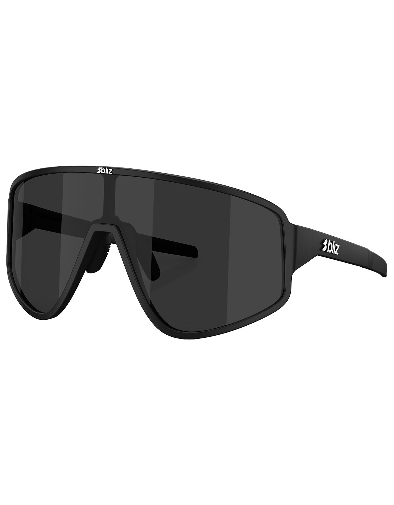Bliz A004 Matte Black/Smoke Sunglasses : Snowleader
