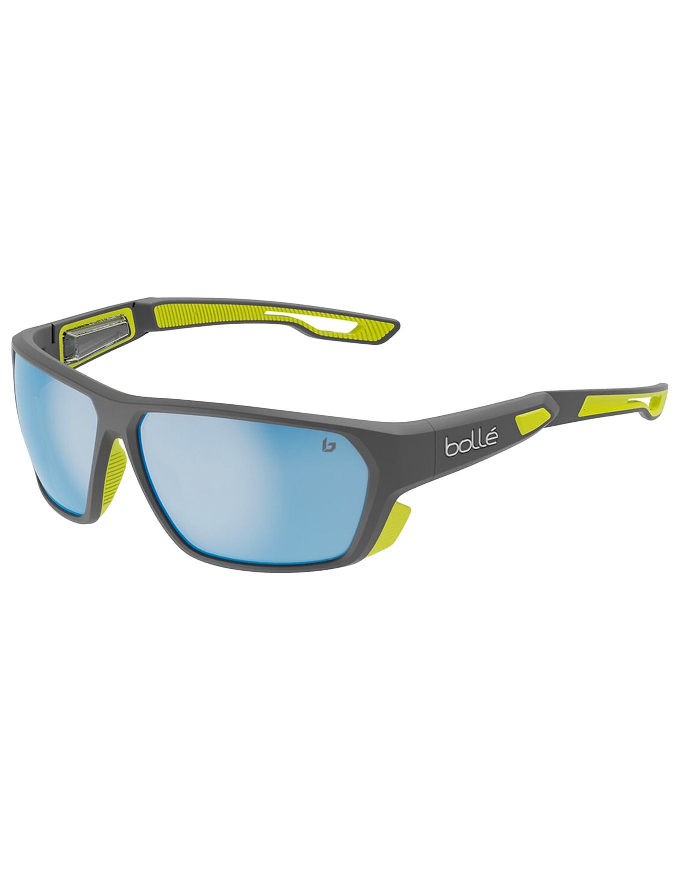 Bollé Airfin Grey Matte Acid - Sky Blue Polarized Sonnenbrillen ...