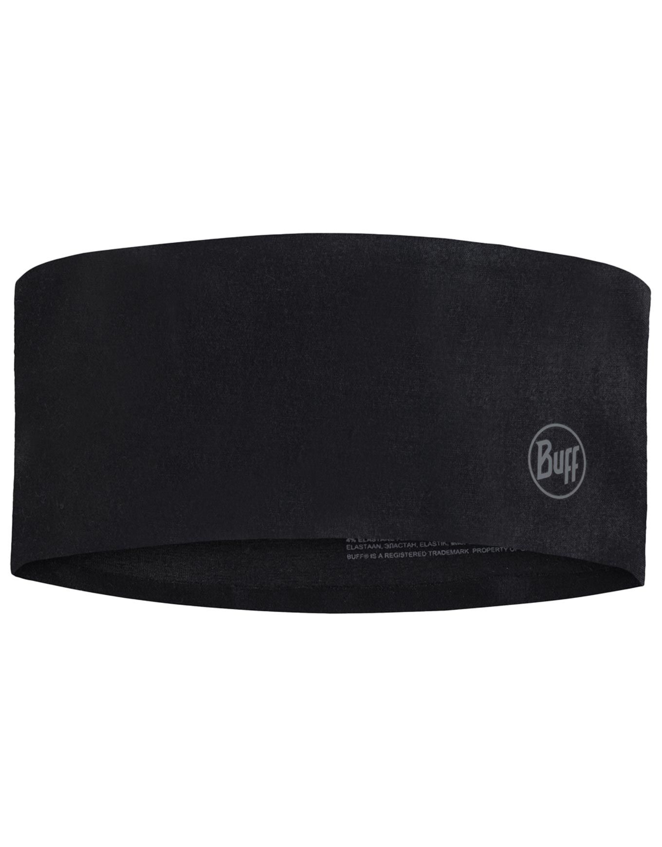 Buff Thermonet® Headband Solid Black Bonnets : Snowleader