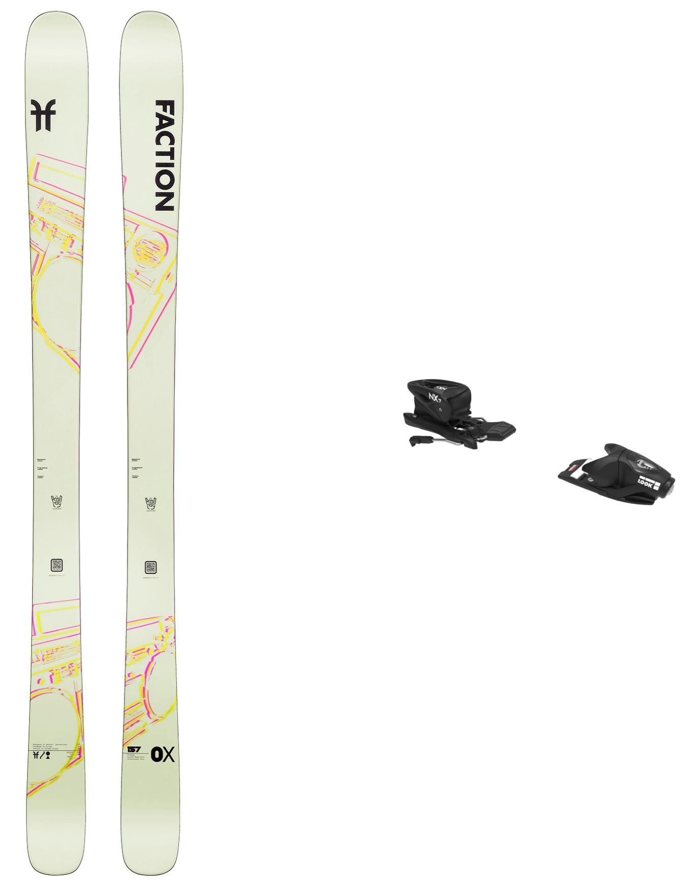 Faction Pack Prodigy 0X Grom 2024 Packs skis enfant : Snowleader