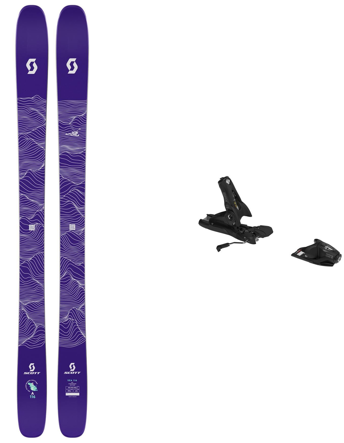 Scott Pack SEA 116 2026 Men's ski sets : Snowleader
