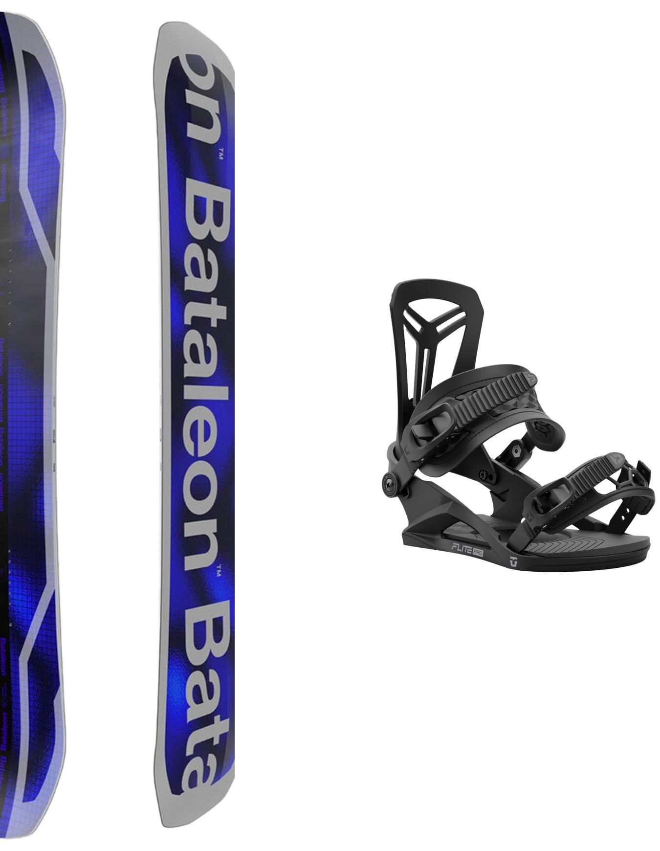 Bataleon Pack Goliath 2025 Snowboard Sets inkl. Bdg. Herren : Snowleader