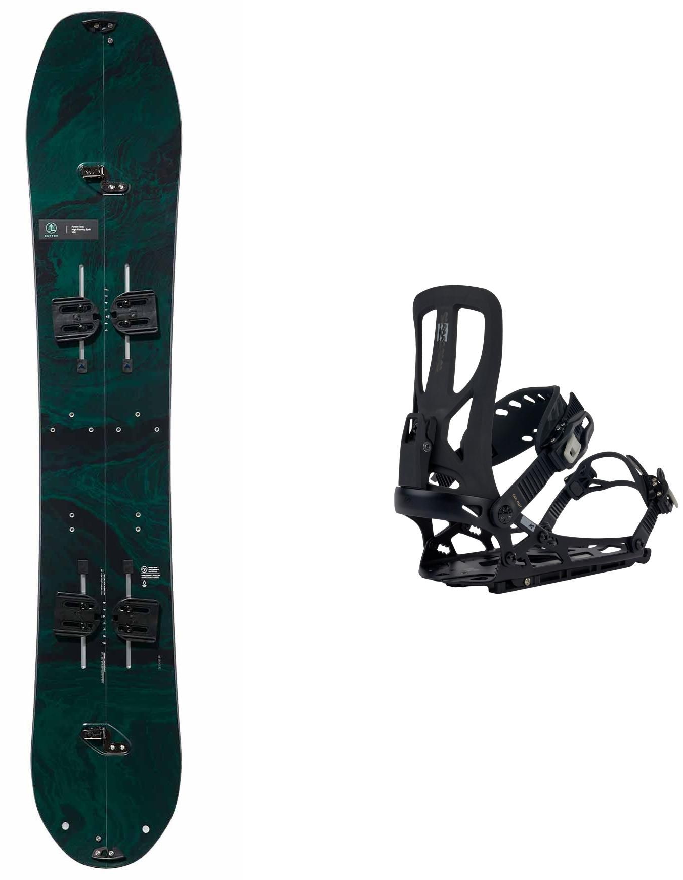 Burton Pack Ft Highfidelity Splitboard 2026 Splitboards Sets inkl. Bdg ...