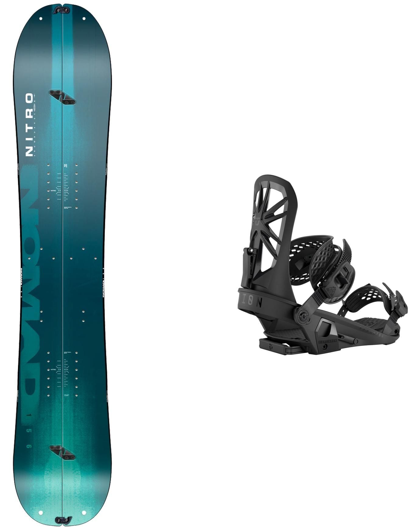 Nitro Pack Nomad 2026 Splitboards Sets inkl. Bdg. : Snowleader