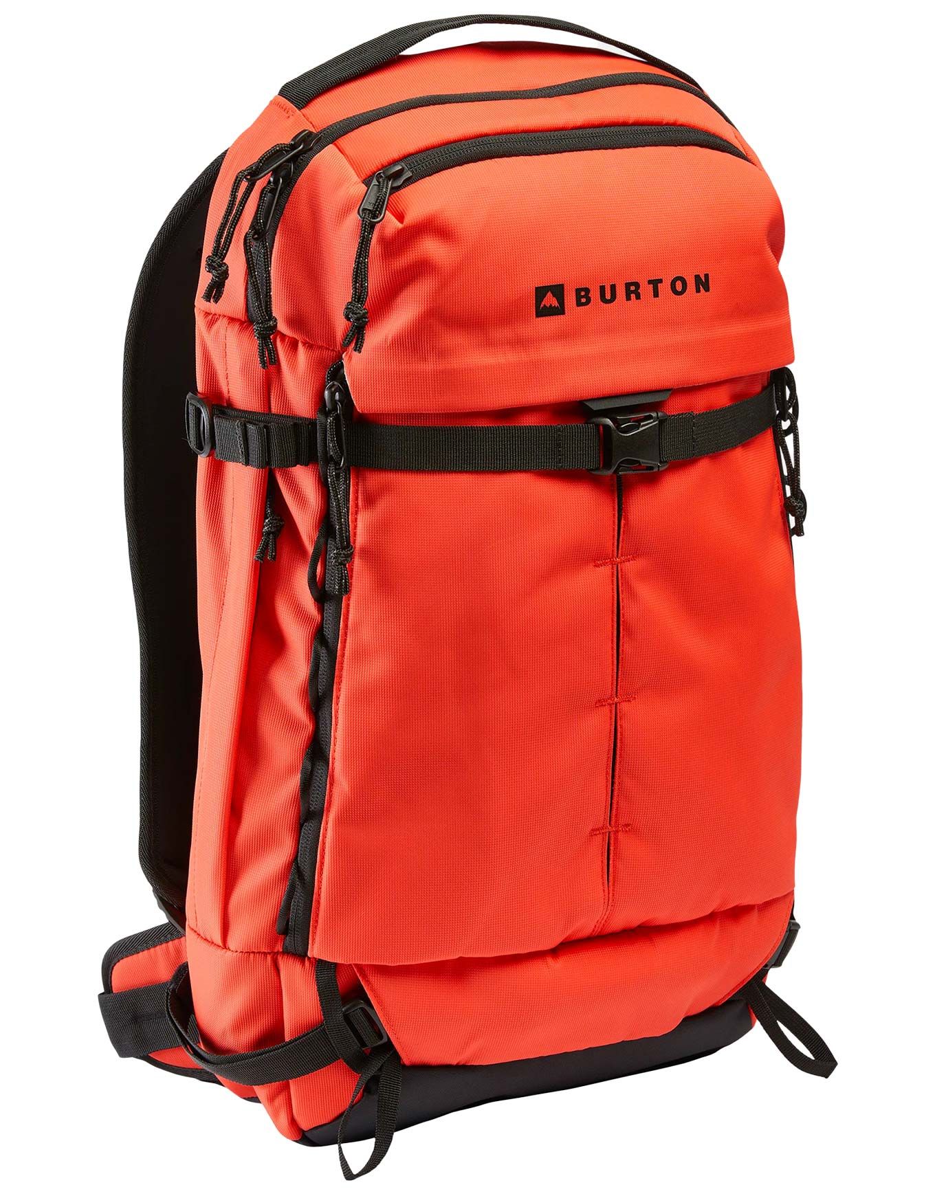Burton Sidehill 25L Pack Fiesta Red Ski/snowboard backpacks : Snowleader