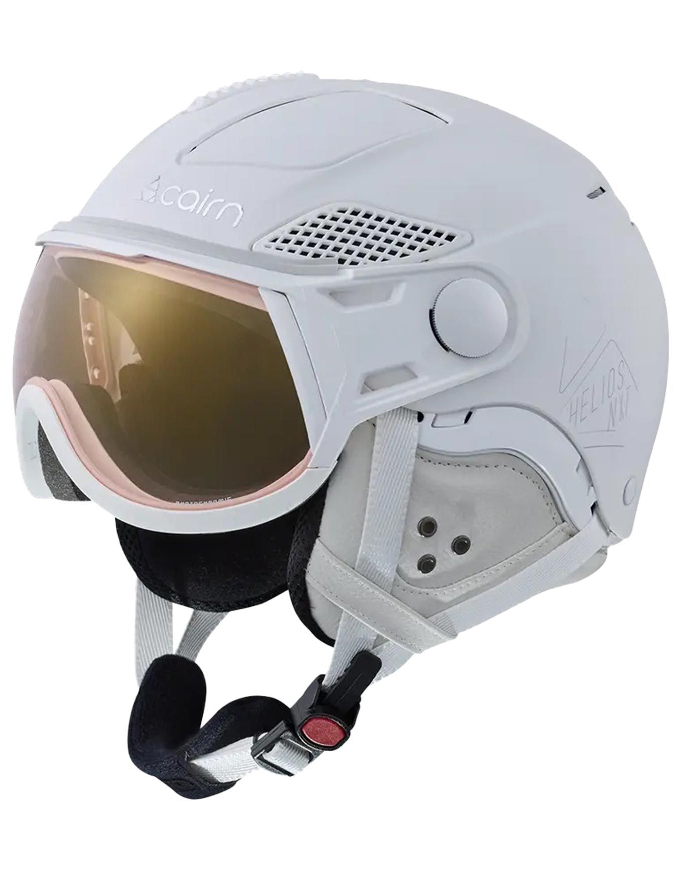 Cairn Helios Evolight Nxt® Mat White Men's ski helmets : Snowleader