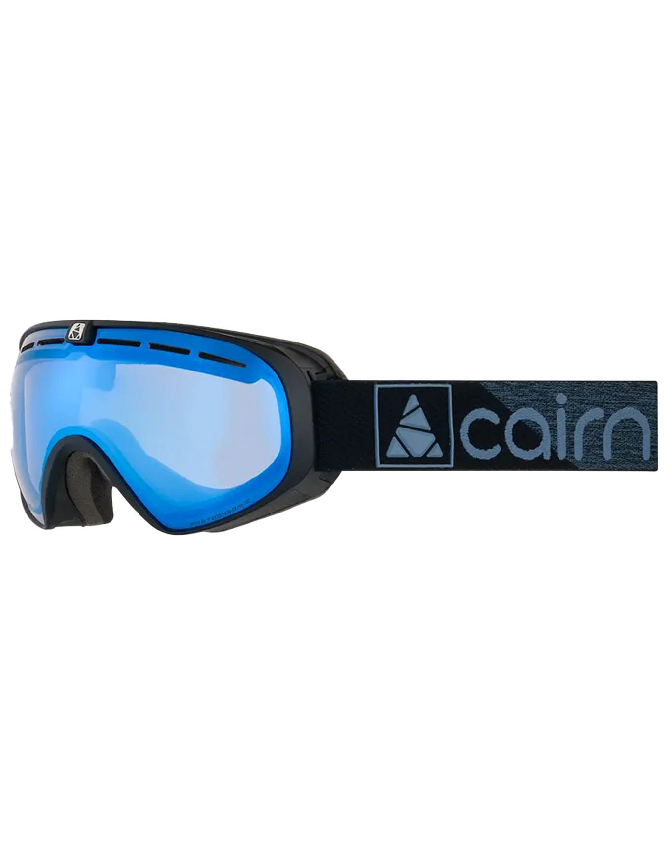 Cairn Spot OTG Evolight NXT® Mat Black Blue Masques de ski : Snowleader