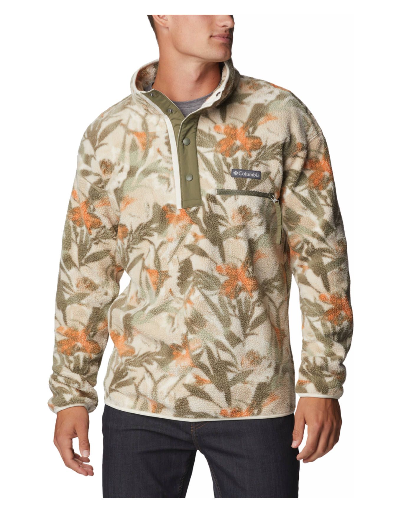 Columbia Helvetia™ Half Snap Fleece Ancient Fossil Fleeces : Snowleader
