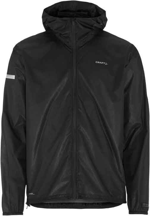 Craft Pro Hydro Lightweight Jacket M Black Trail running jackets ...
