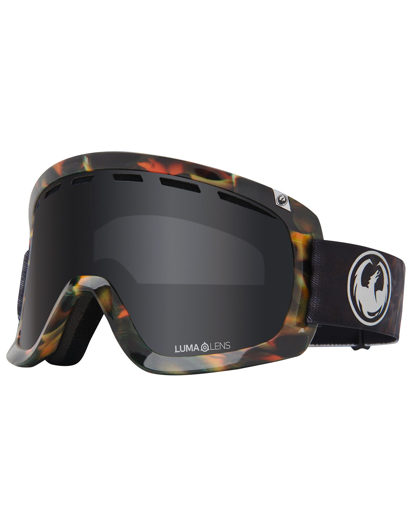 Dragon Dr D1 Otg Fireleaf Skibrillen : Snowleader