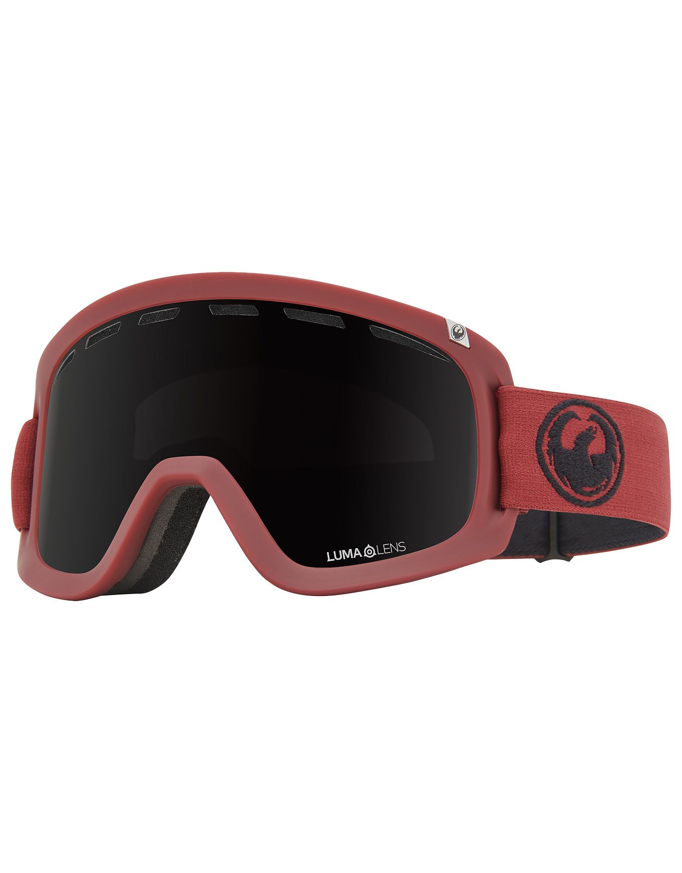 Dragon D1 OTG Cordovan - Lumalens Midnight + Lumalens Amber Ski goggles ...