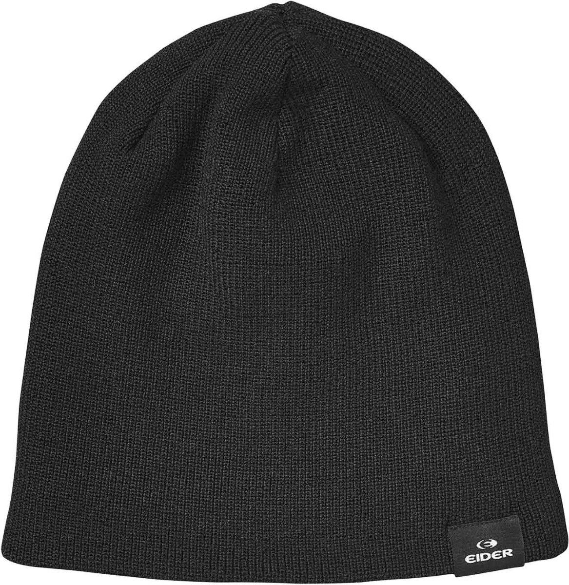 Eider Short Beanie Black Hats : Snowleader