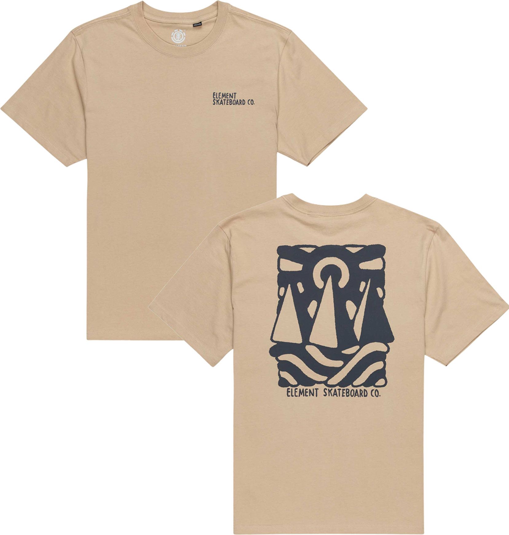 Element Day & Night SS Tee Aluminum Camisetas : Snowleader