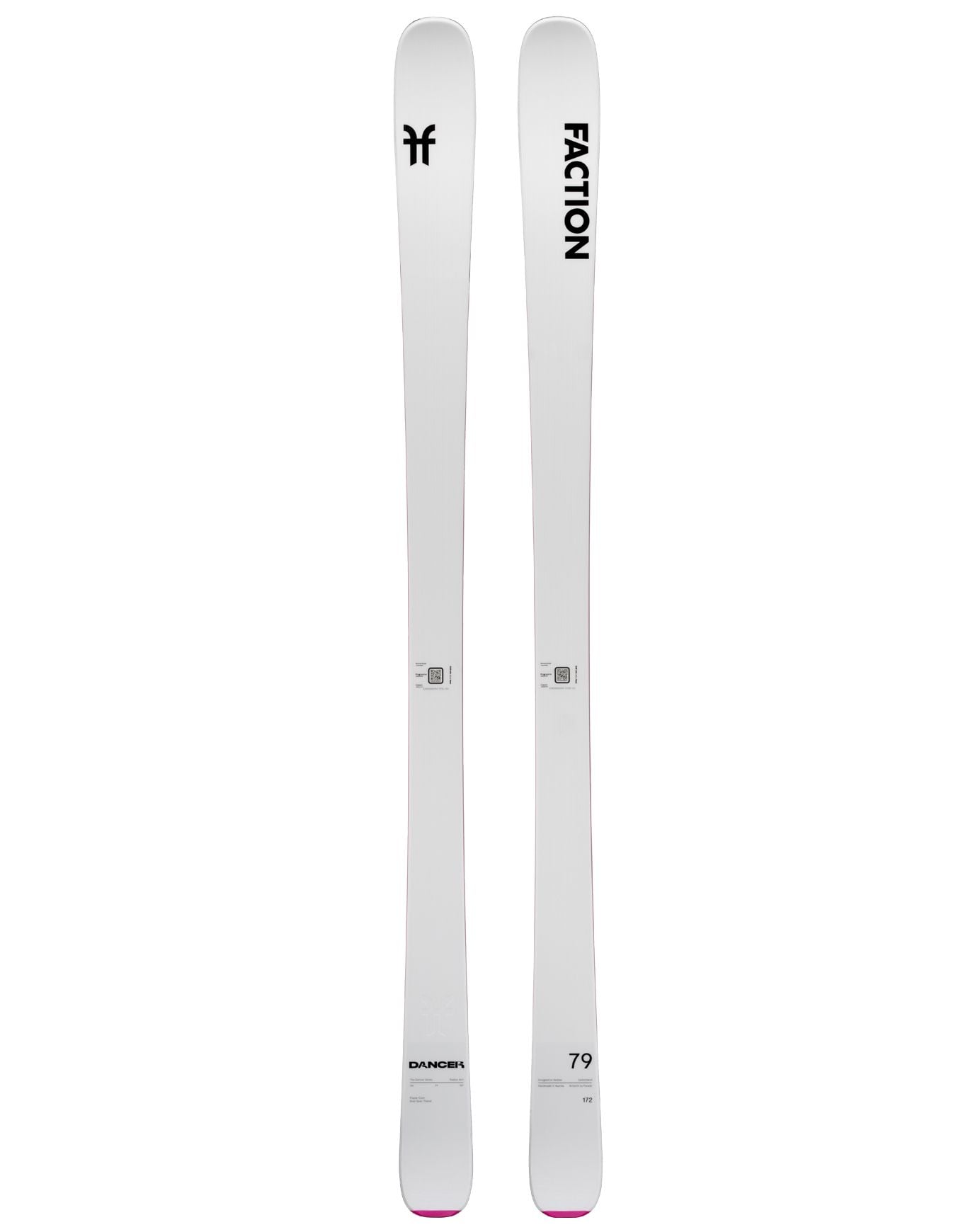 Faction Dancer 79 White 2026 Men's skis : Snowleader