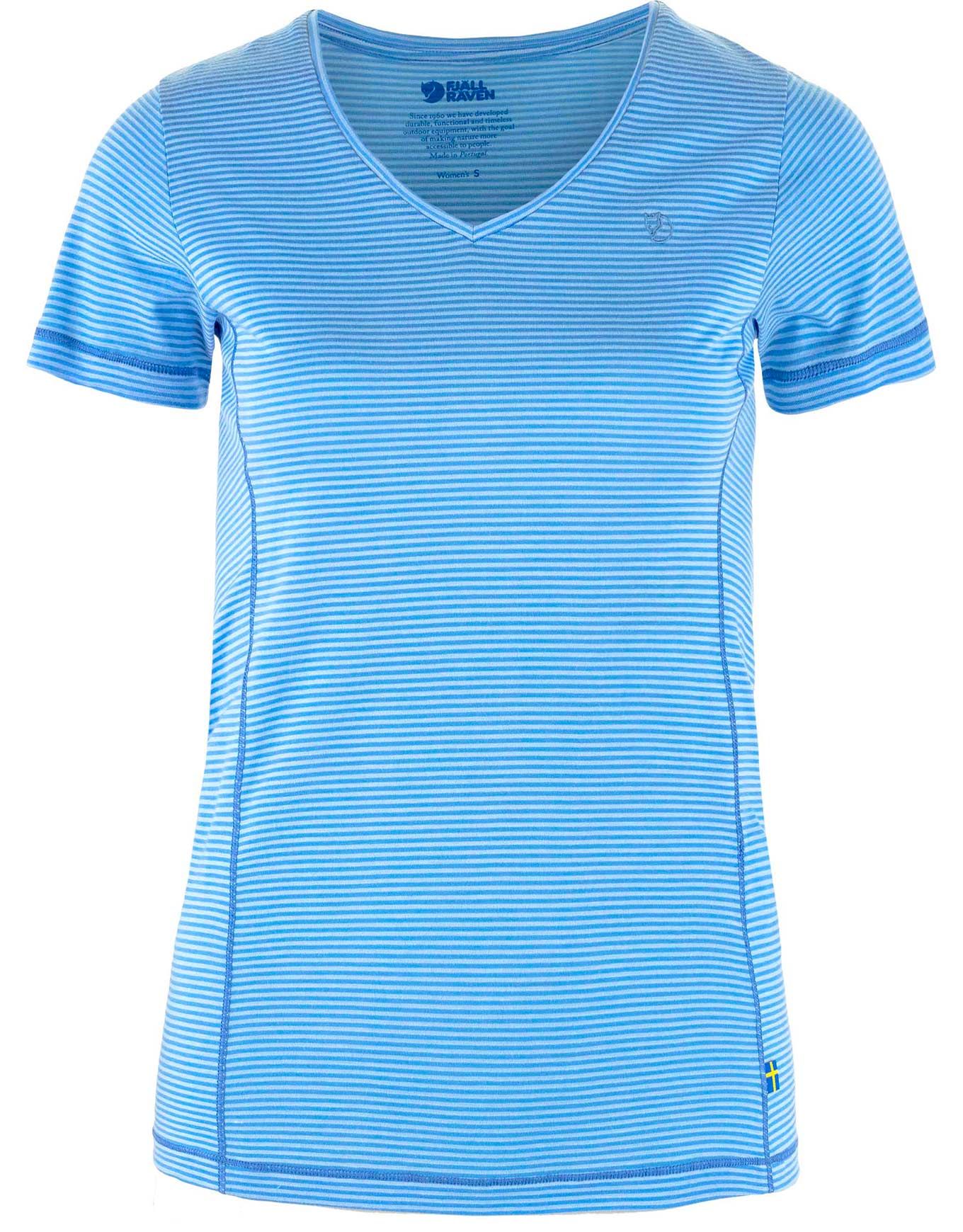 Fjall Raven Abisko Cool T-shirt W Ultramarine Women's walking T-shirts ...