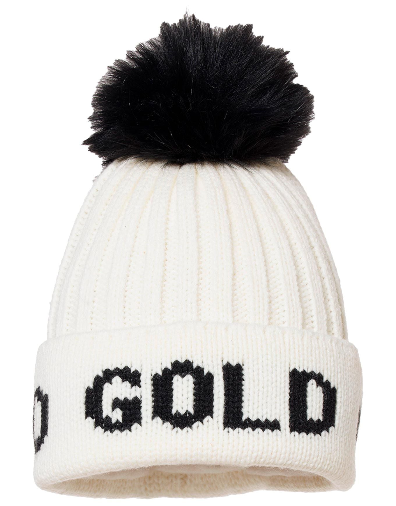 Goldbergh Hodd White/Black Women's ski hats : Snowleader