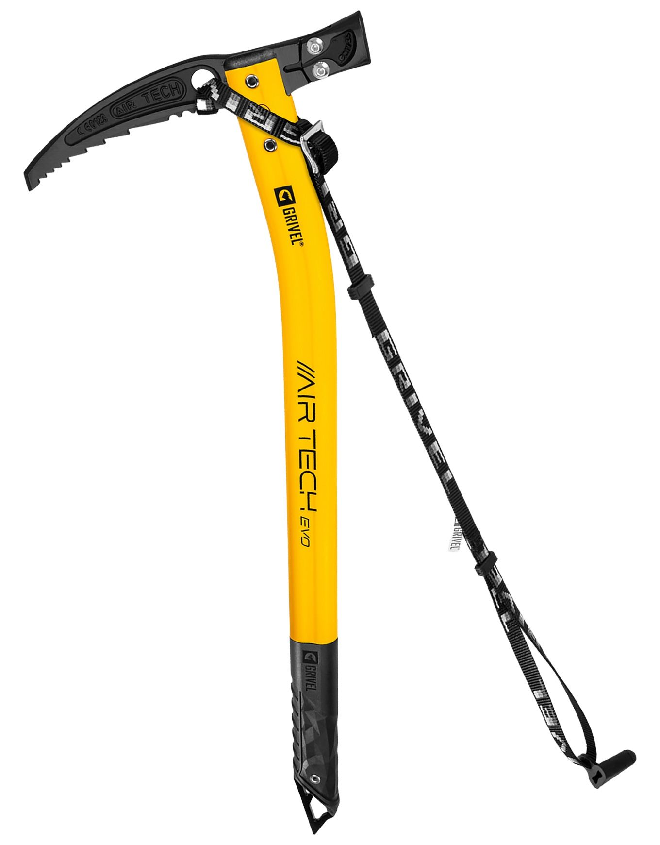 Grivel Air Tech Evo T Hammer (W/Long Evo) Yellow Ice axes : Snowleader
