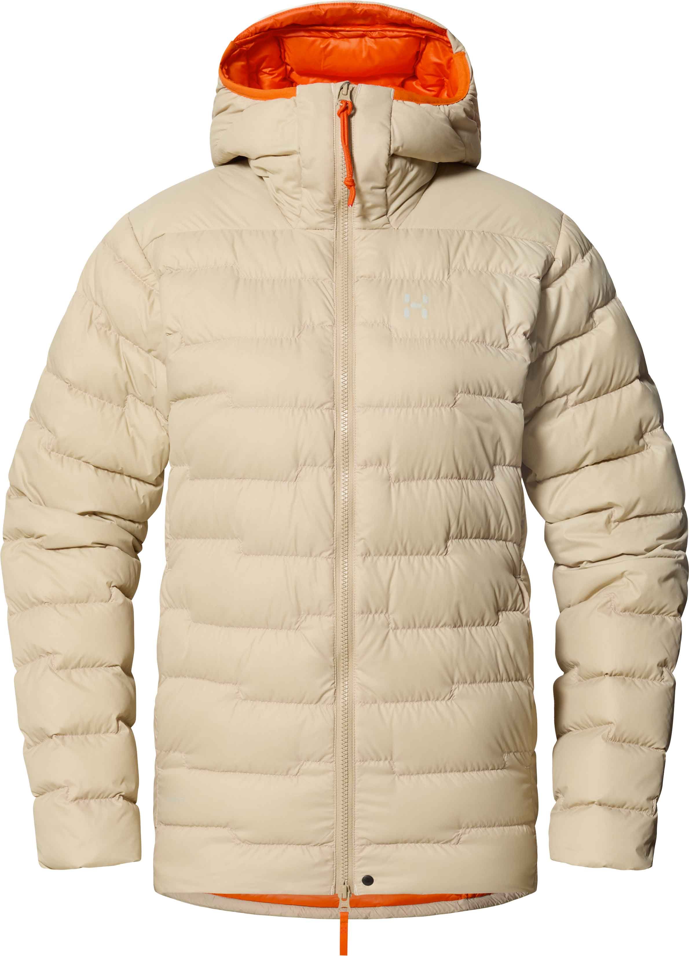 Haglöfs ROC Flash Down Hood W Chalk Beige Stepp- und Daunenjacken Damen ...