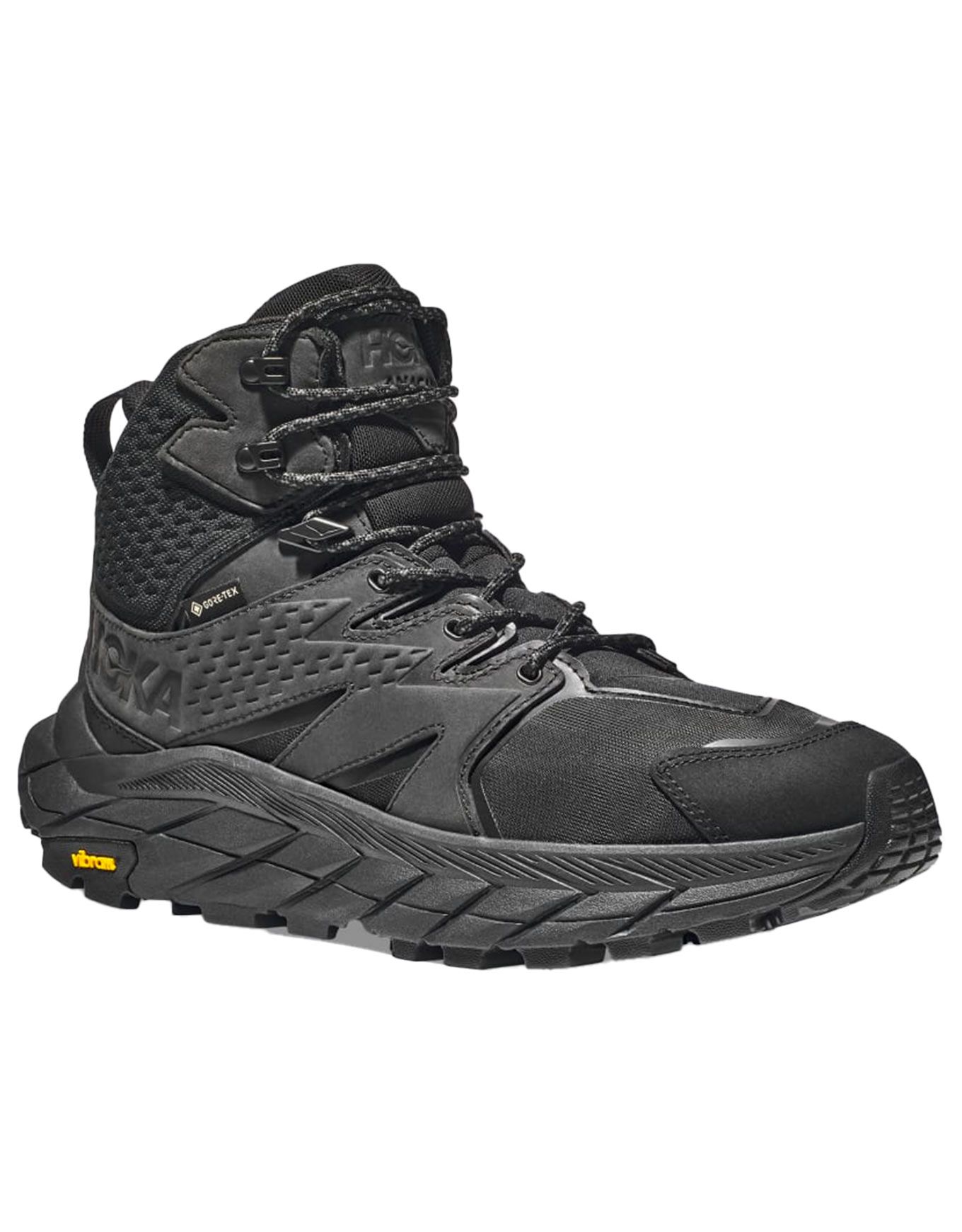 Hoka Anacapa Mid Gtx Black / Black Wandelschoenen : Snowleader