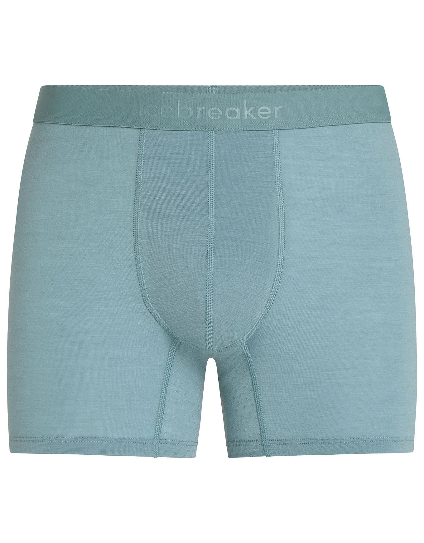 Icebreaker M Merino Blend 125 ZoneKnit Boxers Flint Blue Bóxers ...