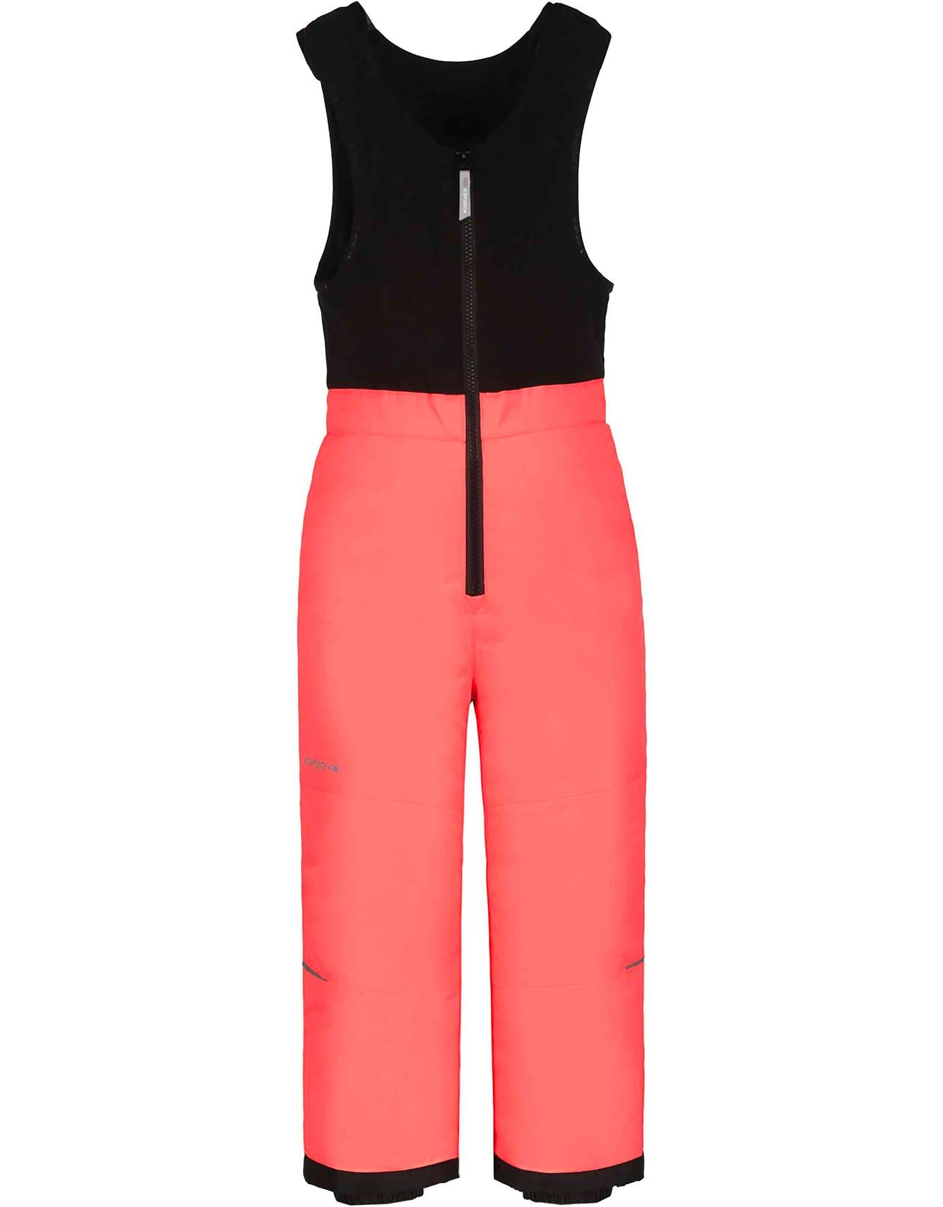 Icepeak Jiazi Kids Wadded Salopette Pink Kid's ski trousers : Snowleader