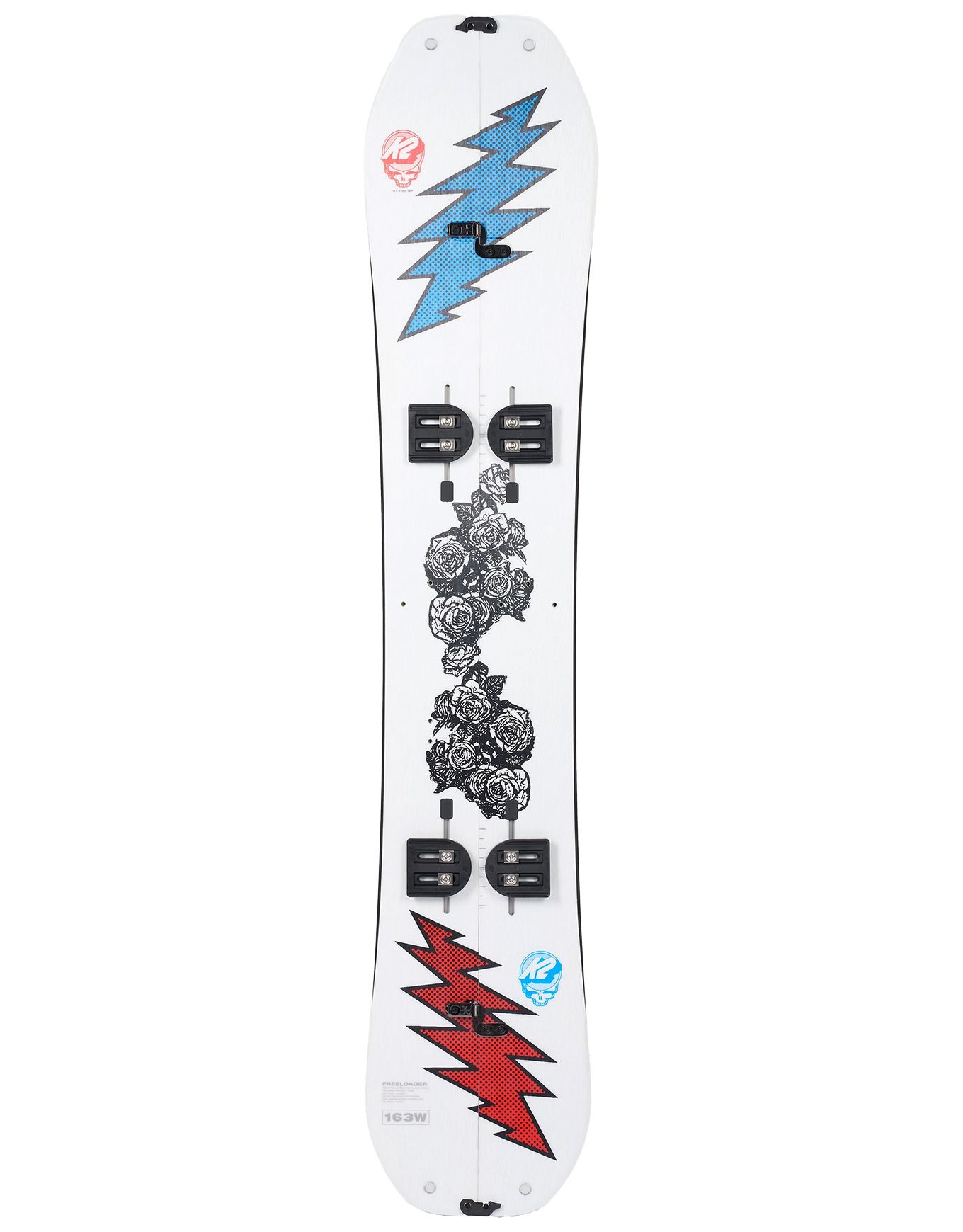 K2 Snowboard Ltd Freeloader X Grateful Dead Split Package 2024 ...