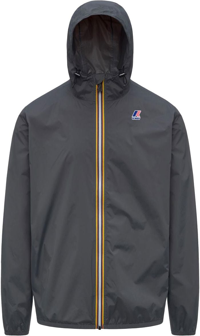 K-Way Le Vrai 4.0 Claude Grey Shadow Dk Vestes de pluie : Snowleader