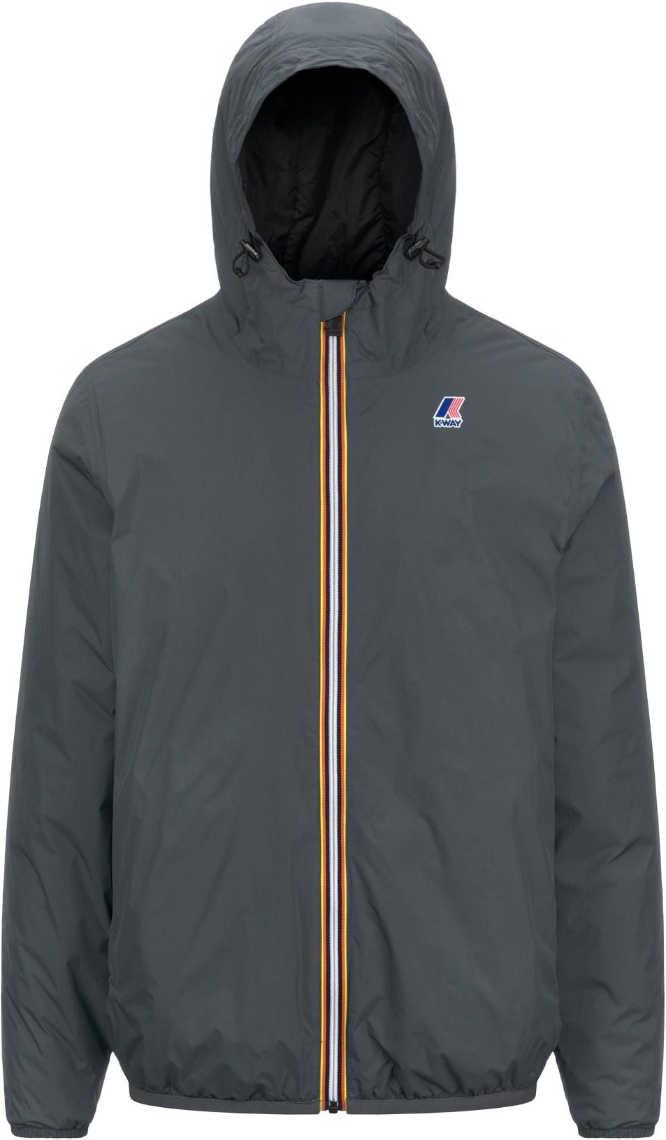 K-Way Le Vrai 4.0 Claude Warm Grey Shadow Dk Isolationsjacken : Snowleader