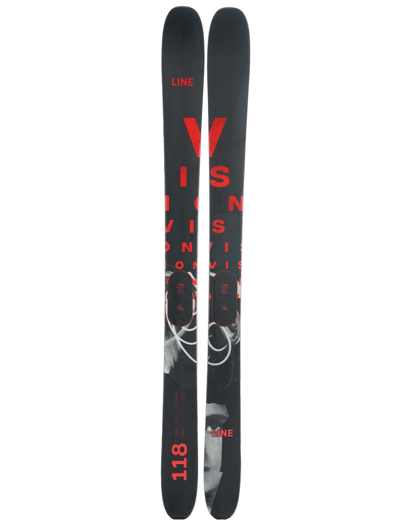 Line Vision 118 2024 Men's skis : Snowleader