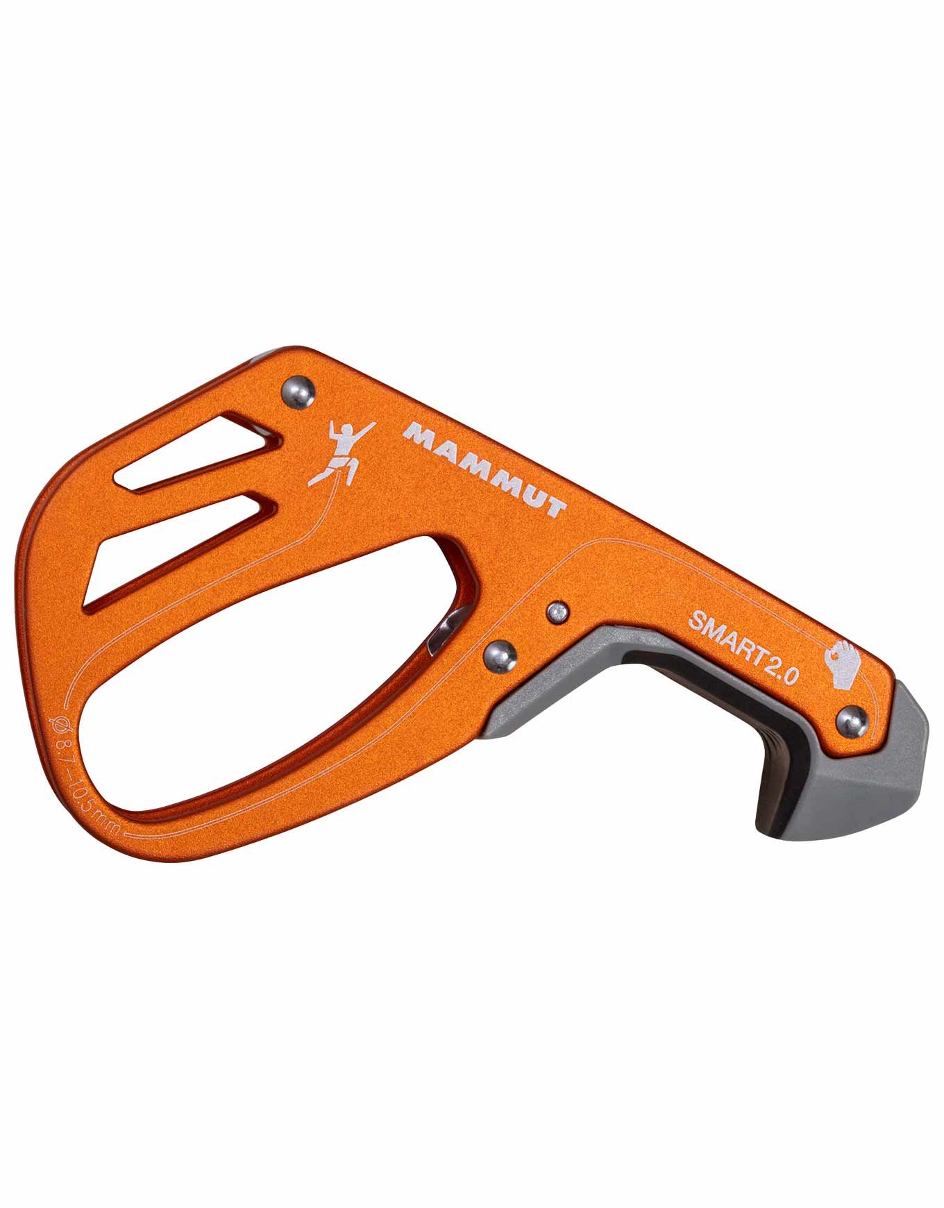 Mammut Smart 2.0 Grey Climbing Belay Device : Snowleader