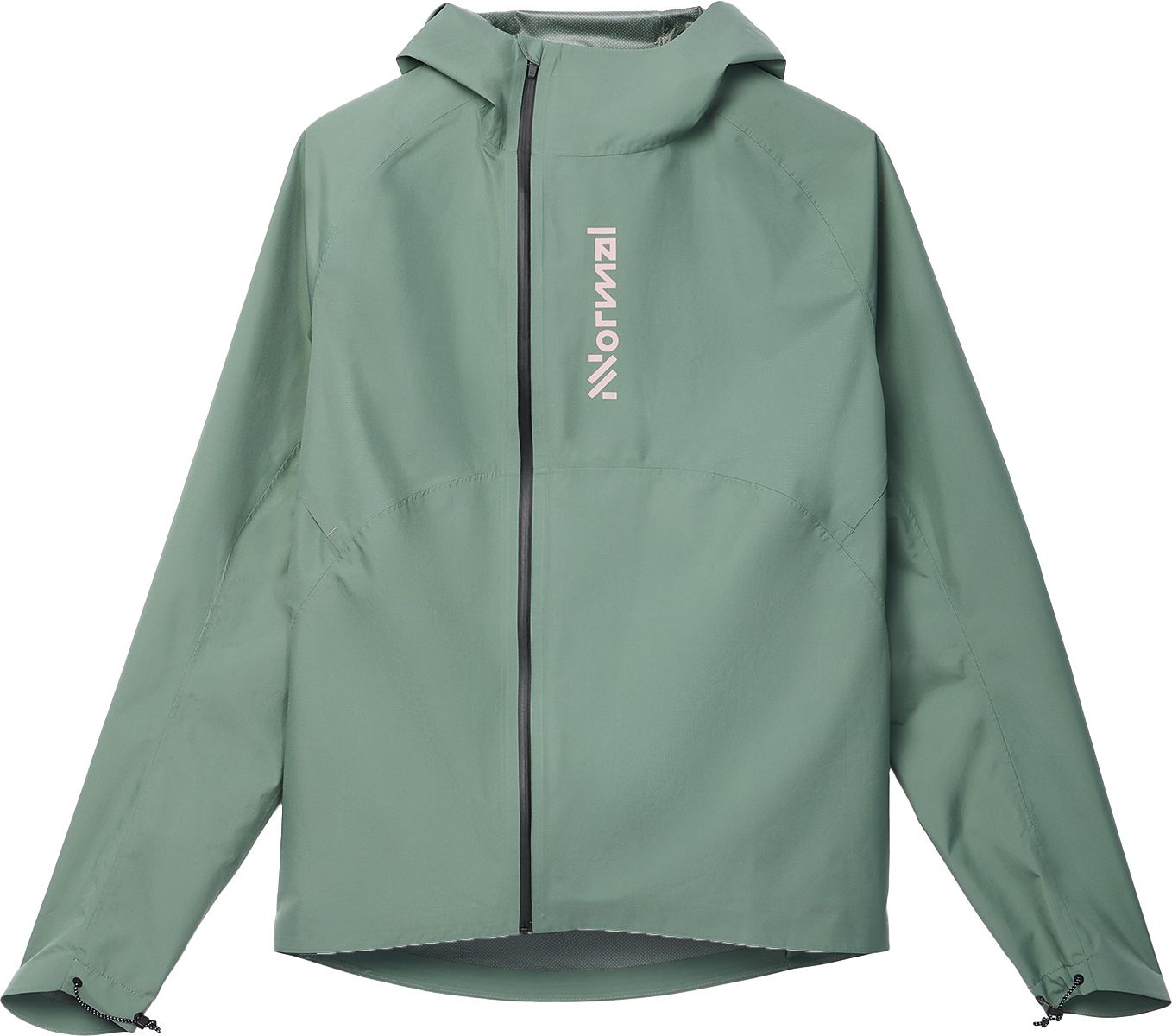 Nnormal Trail Rain Jacket W Green Women's trail running jackets ...